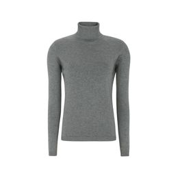 Strickpullover Soft Rebels "Soft Rebels Sweater SRMarla", Damen, Gr. L, 053 medium grau melange, Obermaterial: 80% Viskose, 20% Nylon, Pullover Strickpullover