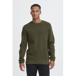 Strickpullover Blend "BHBaal", Damen, Gr. XXL, olive night, Feinstrick, 70% Baumwolle, 30% Nylon, unifarben, normal normal, Rundhals, Pullover Strickpullover, Stilvoller Basic Strickpullover
