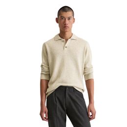 Marc O'Polo MARC O'POLO Jungen Strickpullover "aus weichem Woll-Viskose-Mix"grau silk, Gr. S, unifarben, Obermaterial: 31% Wolle (Schafwolle), 29% Schurwolle,