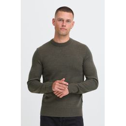 Blend Damen Strickpullover "BHRyke"charcoal mix, Gr. M, unifarben, Feinstrick, 100% Polyacryl, Pullover, Stilvoller Strickpullover mit Rippb&uuml;ndchen