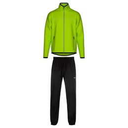 Sweater TRIGEMA "TRIGEMA Atmungsaktiver Sport- und Freizeitanzug", Damen, Gr. L, gelb (lemon), 92% Polyester, 8% Elastan, Sweatshirts Sweater