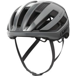 Fahrradhelm Abus "WINGBACK" Gr. M, grau (race grau), Helme, M Kopfumfang: 54cm - 58cm