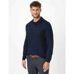 Poloshirt Brax "Style PAROS", Herren, Gr. XXXL (58/60), blau (navy), 50% Baumwolle, 50% Modal, Shirts