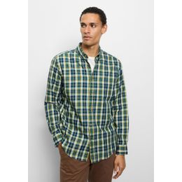 Langarmhemd OLYMP "OLYMP Casual, regular fit, Freizeithemd, Button-down", Herren, Gr. L, Normaler Arm, smaragd, 100% Baumwolle, Hemden