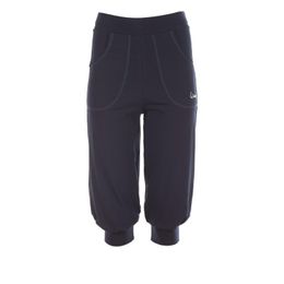 Sporthose WINSHAPE "WBE12", Damen, Gr. XS, Normalgrößen, blau (night blau), 90% Baumwolle, 10% Elasthan, Hosen Sporthose, 3/4-Trainingshose
