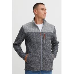 Longpullover Blend "BHPinti", Damen, Gr. XXL, schwarz, Sweatware, 100% Polyester, meliert, regular fit normal, Rundhals, eingesetzt, Pullover Longpullover, Klassisches Sweatshirt mit Rundhalsausschnitt