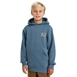 Hoodie Billabong "Foundation", Jungen, Gr. M, blau (slate blau), 55% Baumwolle, 25% Baumwolle, 20% Polyester, Sweatshirts Hoodie