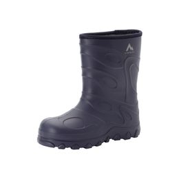Gummistiefel McKINLEY "Rock Jr", M&auml;dchen, Gr. 32, blau (navy), Schuhe Gummistiefel, gef&uuml;ttert