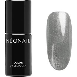 N&Eacute;ONAIL UV Nagellack Silver Sheen
