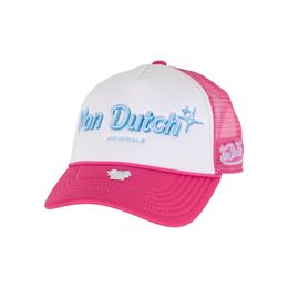 Von Dutch Originals Cap 'Lund' Herren Gr&ouml;&szlig;e 55/60 himmelblau / pink / wei&szlig;