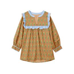 Imily Bela Blouse female size S Brown / Mixed colors