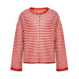 Imily Bela Knit Cardigan female size XL Red / White