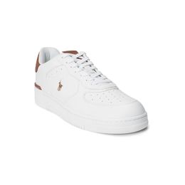 Polo Ralph Lauren Sneaker 'MASTERS CRT' Herren Gr&ouml;&szlig;e 47 braun / offwhite