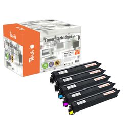 Peach B248 XL 5 Toner XL (2*bk, c/m/y) ersetzt Brother TN-248XL f&uuml;r z.B. Brother HLL 3220 CW, Brother DCPL 3560 CDW, Brother MFCL 3760 CDW (wiederaufbereitet)