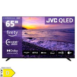 JVC Fernseher 65 Zoll LT-65VRQ3555 Fire TV 4K QLED Smart TV mit Dolby Vision HDR, Dolby Atmos und Alexa Built-In