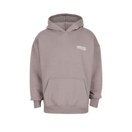 Dropsize Sweatshirt 'Authentic' Herren Gr&ouml;&szlig;e XXL dunkelbeige / naturwei&szlig;