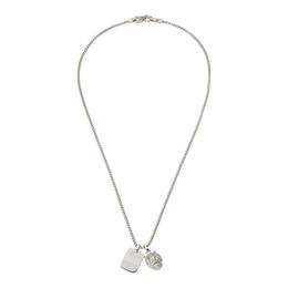 Guess Necklace male Silver size One Size