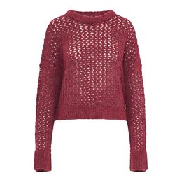 Funky Buddha Pullover Damen Gr&ouml;&szlig;e S rostrot