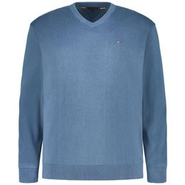 Gro&szlig;e Gr&ouml;&szlig;en Tommy Hilfiger Pullover aus Baumwolle Farbe blau Gr&ouml;&szlig;e: 5XL