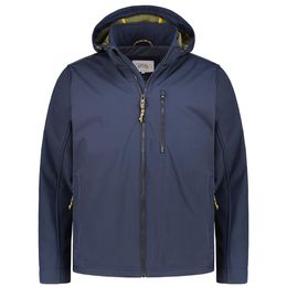 Gro&szlig;e Gr&ouml;&szlig;en Camel Active Softshelljacke mit Stretch Farbe blau Gr&ouml;&szlig;e: 30