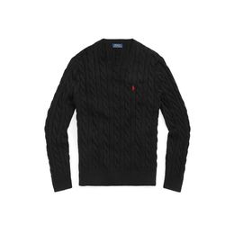 Polo Ralph Lauren Pullover 'Driver' Herren Gr&ouml;&szlig;e M knallrot / schwarz