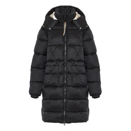 Funky Buddha Winter Coat female Black size XS