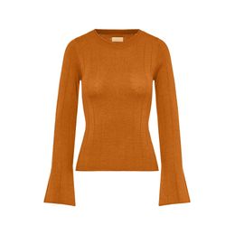 Funky Buddha Pullover Damen Gr&ouml;&szlig;e XS cognac
