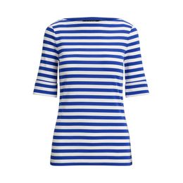 Lauren by Ralph Lauren Lauren Ralph Lauren Shirt Damen Gr&ouml;&szlig;e L dunkelblau / wei&szlig;