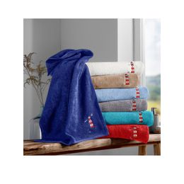 wäschepur wäschepur Handtuch, royalblau, Größe 30x50 cm, 2 - Gästetücher