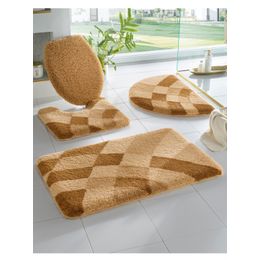 Hagemann Badematte, beige, Gr&ouml;&szlig;e 8 - Deckelbezug