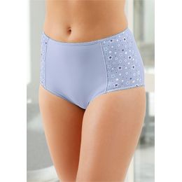 w&auml;schepur w&auml;schepur Damen Taillenslip, hellblau-wei&szlig;, Gr&ouml;&szlig;e 36/38