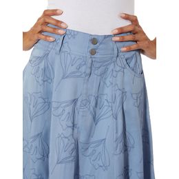 WITT Damen Bahnenrock aus Lyocell (TENCEL), bleu, Gr&ouml;&szlig;e 40