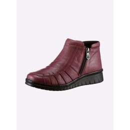 airsoft comfort+ Damen Stiefelette, bordeaux, Gr&ouml;&szlig;e 39