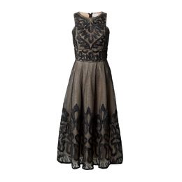 Coast Kleid Damen Größe 40 beige / schwarz Winterkleid