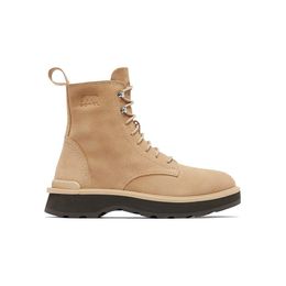 Sorel Leder-Boots "Hi-Line" in Beige - 60% | Gr&ouml;&szlig;e 39 | Damen-stiefel
