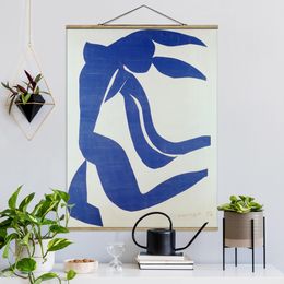Bilderwelten Stoffbild mit Posterleisten Henri Matisse - Das Haar