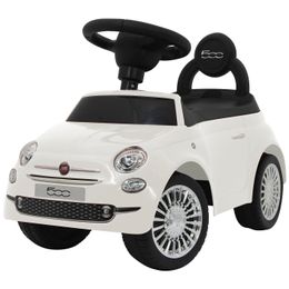 Jamara Kinder Rutscherauto "Fiat 500", wei&szlig;, Kunststoff, B:27,5cm H:38cm T:60cm, Rutschautos, f&uuml;r Kinder ab 1 Jahr