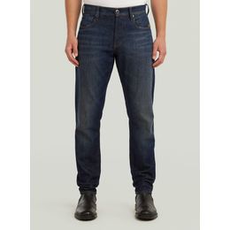 G-Star Raw Regular-fit-Jeans G-STAR "3301 Straight Tapered Jeans", Damen, Gr. 29, L&auml;nge 30, antic nile, Obermaterial: 98% Baumwolle, 2% Elasthan, Jeans
