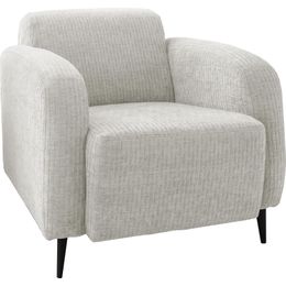 Cocktailsessel Home Affaire, B:85cm H:76cm T:90cm, wei&szlig;, 100% Polyester, Sessel, "Marone", auch als 2-Sitzer und 3-Sitzer erh&auml;ltlich
