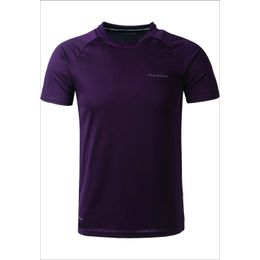 Endurance M&auml;dchen Funktionsshirt "Actty Jr.", lila, Gr. 140, unifarben, 100% Polyester, Shirts, mit schnelltrocknender QUICK DRY-Technologie