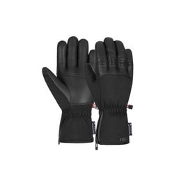Reusch Damen Skihandschuhe "Lotus R-TEX XT", schwarz, Gr. 7,5, mehrfarbig, 85% Polyester, 15% Ziegenleder, Handschuhe, in atmungsaktiver Qualit&auml;t