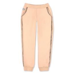 Philipp Plein M&auml;dchen Jogger Pants "Iconic Plein"06, beige, Gr. 4, Obermaterial: 5% Elasthan, 95% Baumwolle; Futter: 100% Glasfaser, Hosen