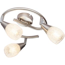 Globo LIGHTING Deckenstrahler "FRANZISKA", 1 Stk., silber, Wohnzimmer, Leuchten, Deckenspot/Flur/Wohnzimmer/Schlafzimmer