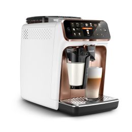 Philips Kaffeevollautomat "5400 Series EP5447/90 LatteGo", B:24,6cm H:43,3cm T:37,2cm, wei&szlig;, Kaffeevollautomaten, LatteGo Milchsystem und 4