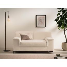 1,5-Sitzer Home Affaire, B:144cm H:76cm T:81cm, beige, 100% Polyester, Sofas, "Jamie 2 B/T/H: 144/81/76 cm, auch in Cord", zeitlos, modern, mit