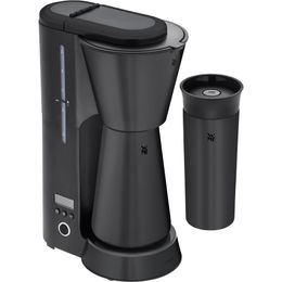 WMF Filterkaffeemaschine "KÜCHENminis, Aroma Thermo to go Deep Black", 0,63 l, 5, schwarz, Kaffeemaschinen, Abschaltautom., Cromargan, inkl.