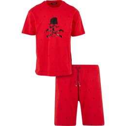 2Y Premium Damen T-Shirt "2Y Premium 2Y Premium Jogginganz&uuml;ge"rot, Gr. S, bedruckt, 100% Baumwolle, Shirts