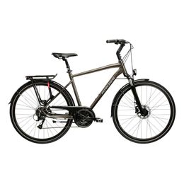KROSS Trekkingrad "Trans 4.0 braun", 53cm, 28 Zoll (71,12cm) hinten: 28 Zoll (71,12cm)braun, schwarz, Fahrräder