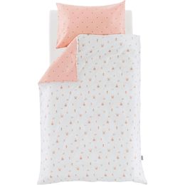 Tr&auml;umeland Babybettw&auml;sche TR&Auml;UMELAND, rosa, Jersey, Obermaterial: 100% Baumwolle, Bettw&auml;sche