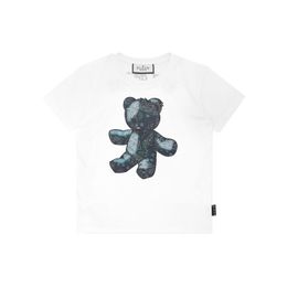 Philipp Plein Jungen T-Shirt "Teddy"01, wei&szlig;, Gr. 16, Obermaterial: 100% Baumwolle, Shirts
